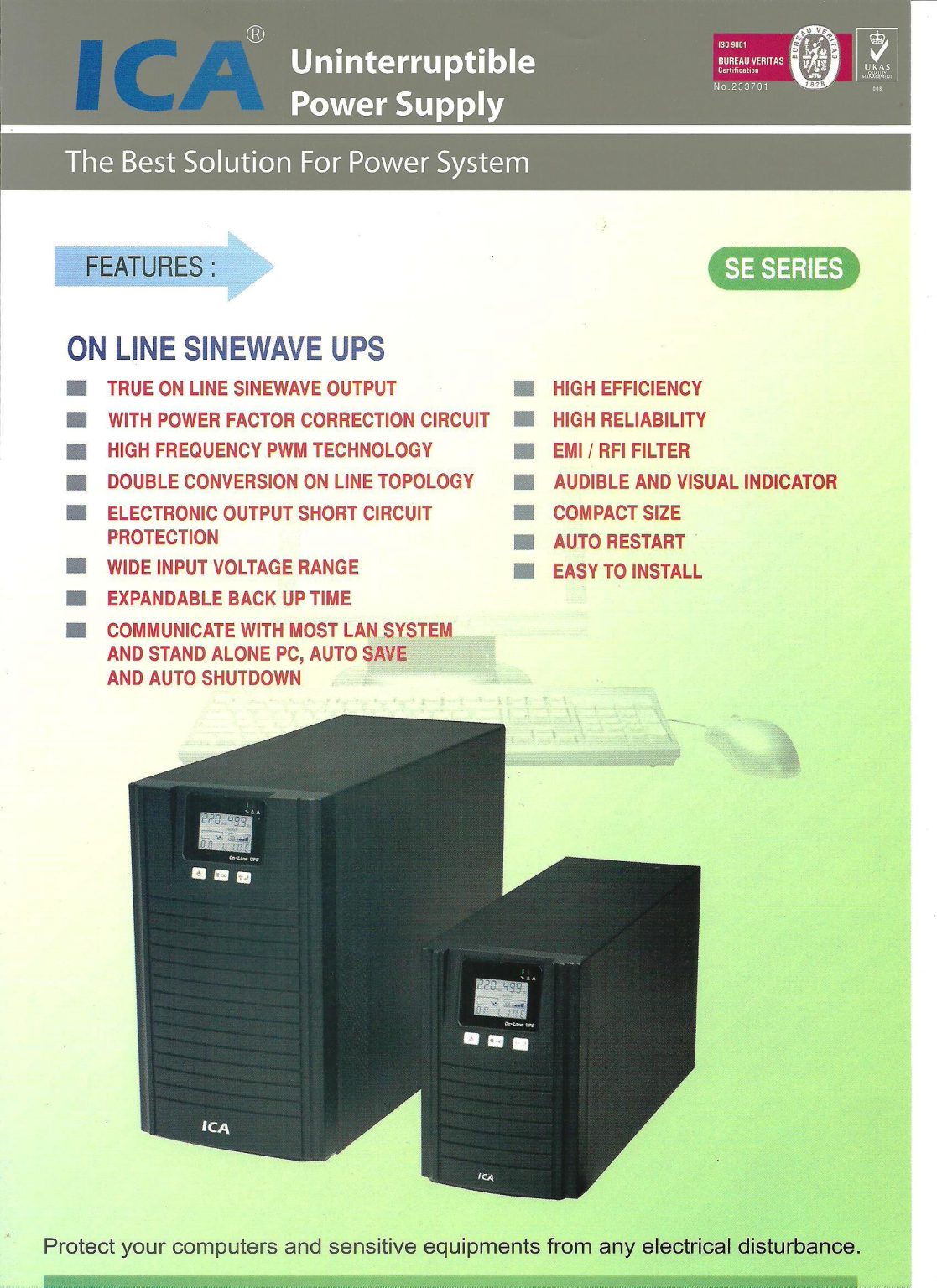 Distributor UPS ICA Original Surabaya | UPS Indonesia
