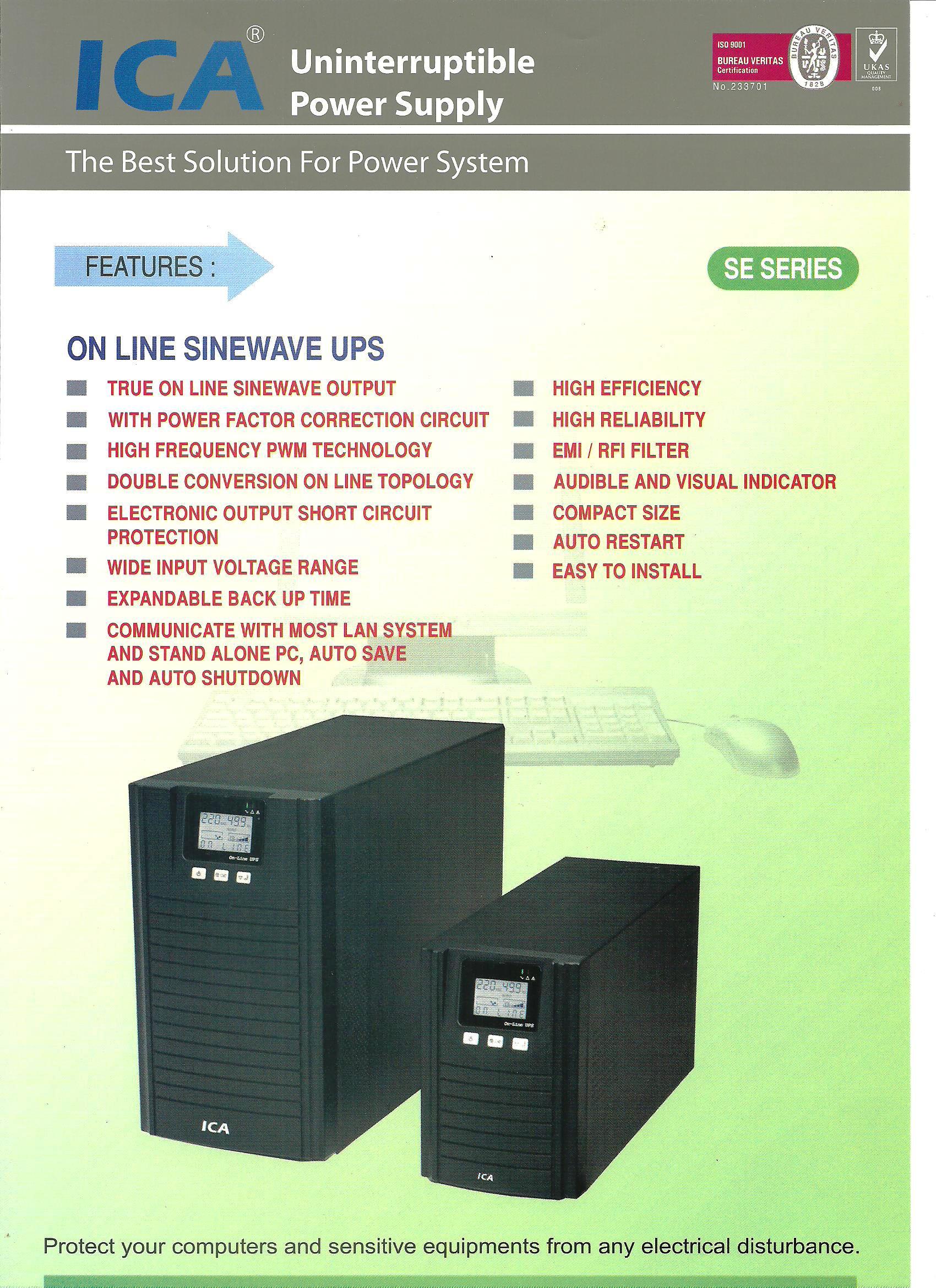 Distributor UPS ICA Original Surabaya | UPS Indonesia